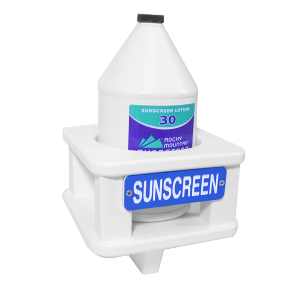 Sunscreen Gallon Wall Mount | Water Safety Products