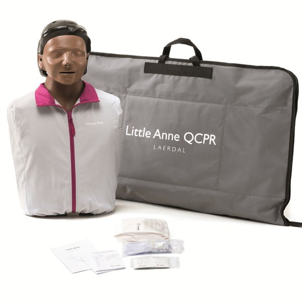 Little Anne Manikin with QCPR Dark Skin | Water Safety Products
