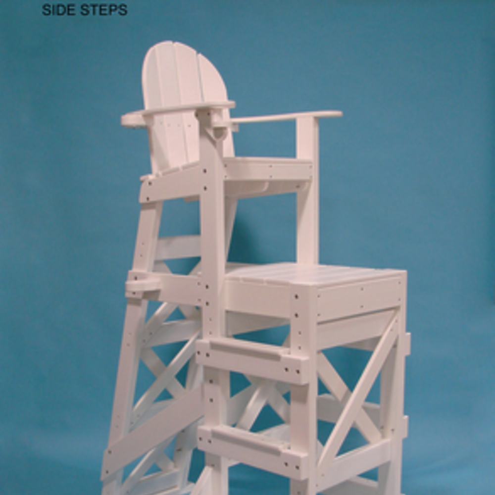 Recycled Plastic Tall Lifeguard Chair | Water Safety Products
