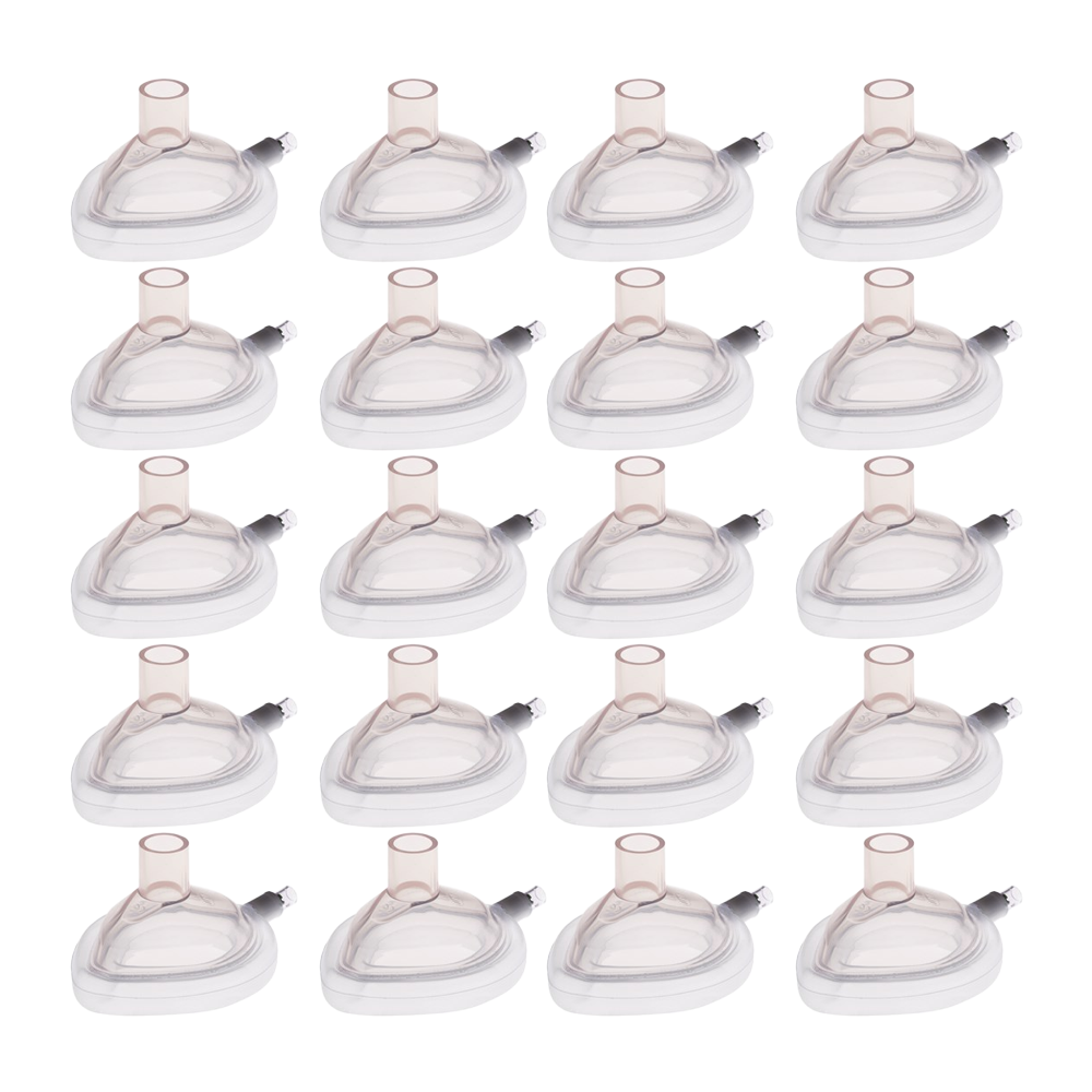 Laerdal 20 Pack of Disposable BVM Mask with Inflation Port | Water ...