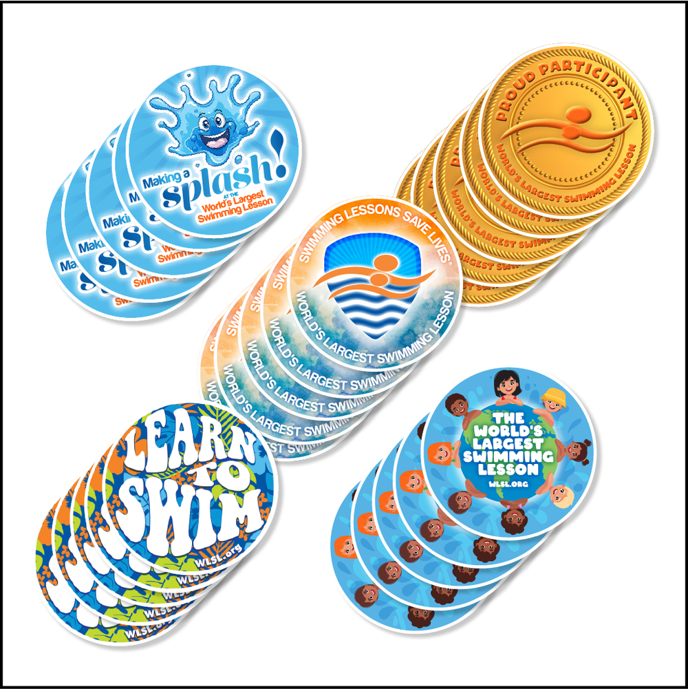 WLSL 100 Sticker Pack | Water Safety Products