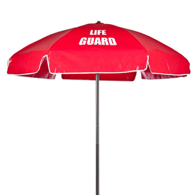 Heavy Duty Vinyl Lifeguard 6.5' Umbrella | Water Safety Products