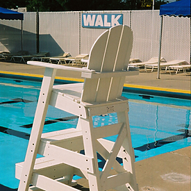 Recycled Plastic Lifeguard Chair-in-Two-Boxes | Water Safety Products