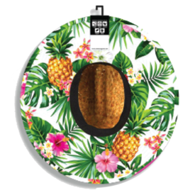 Pineapple Paradise Lifeguard Straw Hat | Water Safety Products