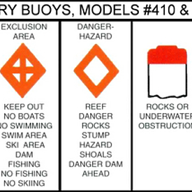 Regulatory Buoy - 9" Diameter | Water Safety Products