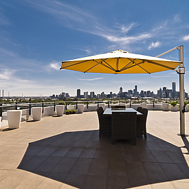 13'0 Oval Eclipse Cantilever Umbrella | Water Safety Products