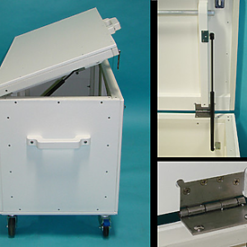 Recycled Plastic Storage Box 6' ft. | Water Safety Products